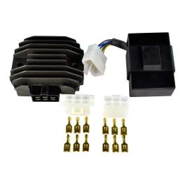 Atv & Fritid Kit High Performance CDI Box + Voltage Regulator Rectifier ...